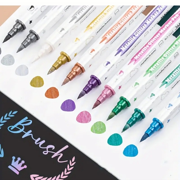 Office | Metallic Colored Pen Set | Poshmark